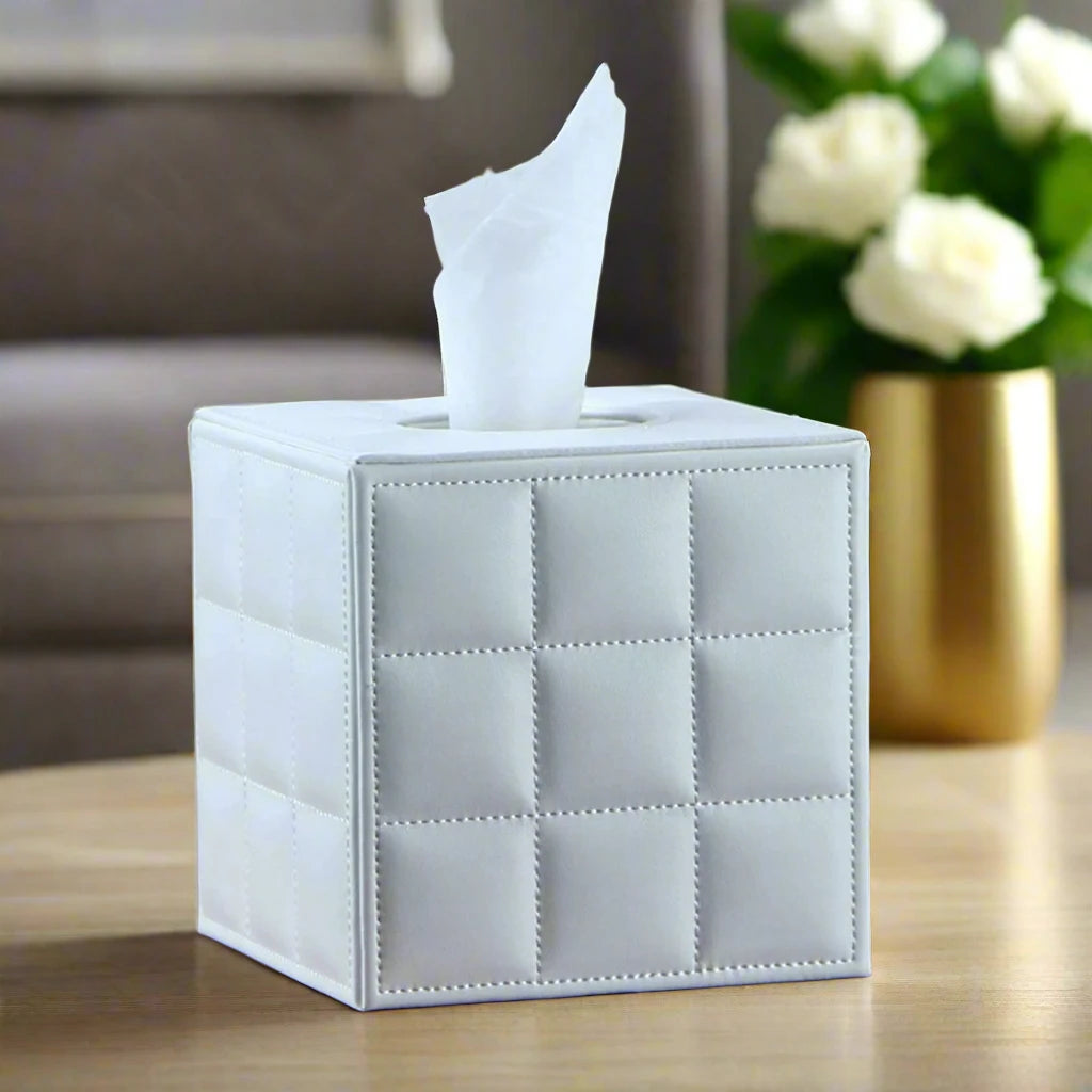 Leather Lux Tissue Holder – Palatium Lux